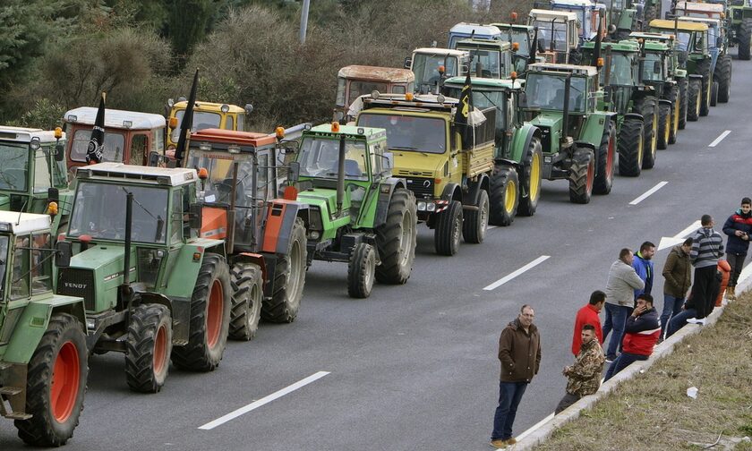 Εκτροπή Κυκλοφορίας στον ΑΘΕ (Ανθήλη) λόγω αγροτικών κινητοποιήσεων